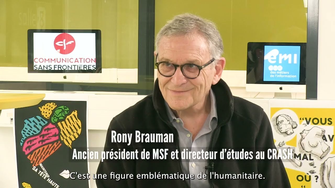 RONY BRAUMAN, DIRECTEUR D’ÉTUDES AU CRASH DE MSF – RSE Responsables